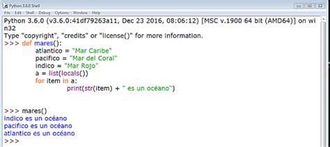Aprender A Programar Con Python Locals Globals Y Vars
