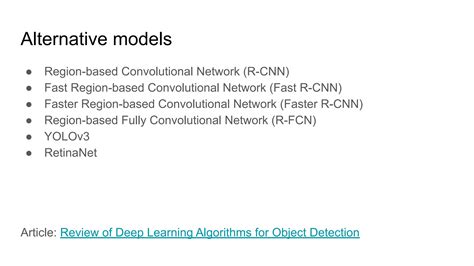 Intro To TF Object Detection PPT
