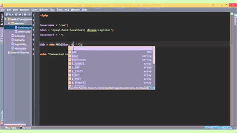Php Database Connection With Pdo Youtube