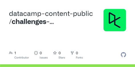 Github Datacamp Content Publicchallenges Quantrimang Com