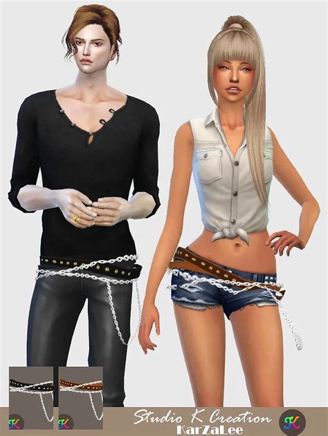 Acc chain belt 衣類 シムズ 服