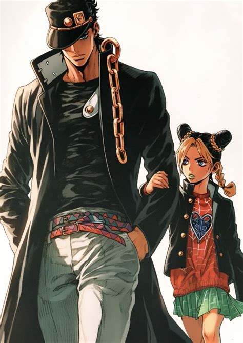 Jotaro Kujo Jolyne Cujoh Jojos Bizarre Adventure Jotaro Jojo S Bizarre Adventure Characters