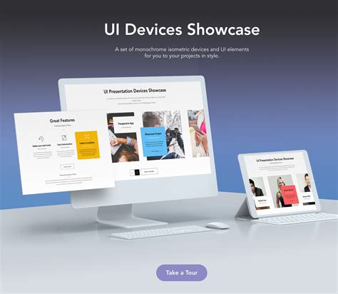 Ui Devices Showcase Presentation Mockup Pixeden Club
