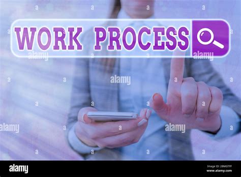 Handwriting Text Writing Work Process Conceptual Photo Standard Procedures How To Handle A