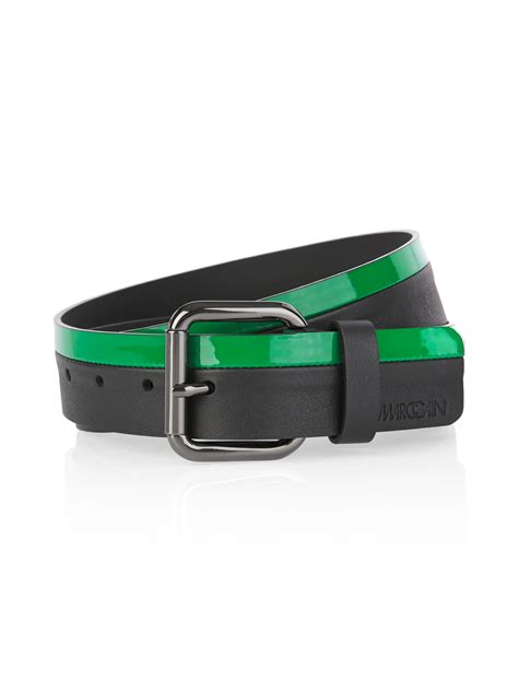 Marc Cain Ремень двухцветный из натуральной кожи 454886533 Lavant Fashion онлайн бутик