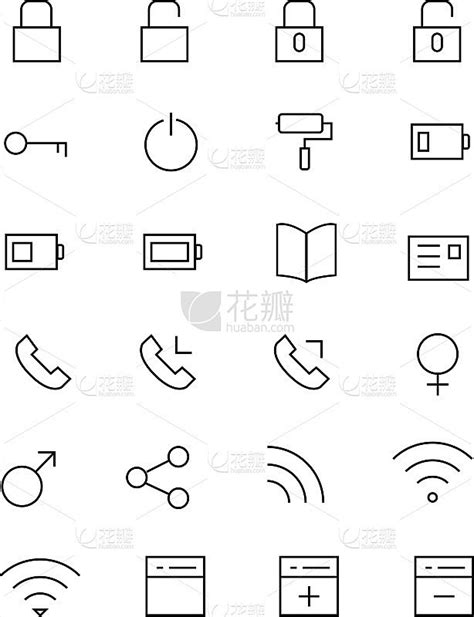 Ios和android矢量图标2