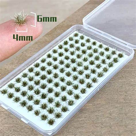 Mini Grass Tuft Artificial Grass Cluster Modeling Railroad Mercadolivre