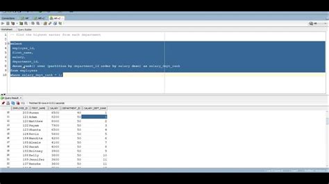 sql interview question find highest earner from each department overflowstackdeveloper sql
