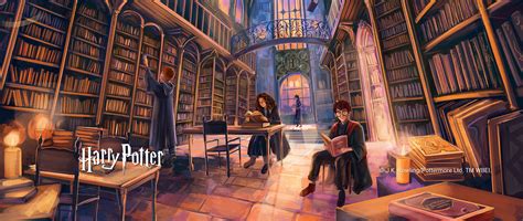 Harry Potter Castle Library