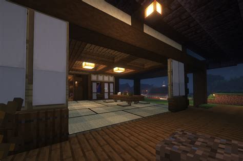 Minecraft Japanese House Interior
