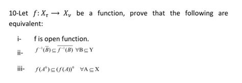 Solved Let F Xyx Be A Function Prove That The Chegg Com