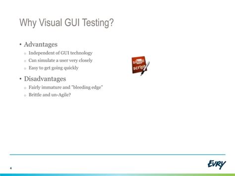 Making Visual Gui Testing Agile Ppt