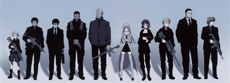 Jormungand Characters Koko Hekmatyar Sofia Valmer Lehm Brick