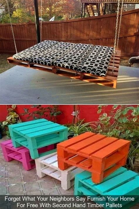 Что еще можно сделать из поддонов эффектная мебель на дачу Простые советы Женский клуб