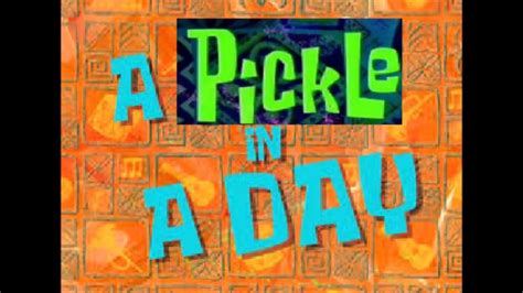 Spongebob Fan Made Title Cards At Cecil Lowrey Blog