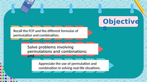Solves Problems Involving Permutations And Combinations Slides