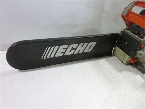 Echo Chain Saw Model CS With Manual Blade New Bar And New Chain Albrecht Auction
