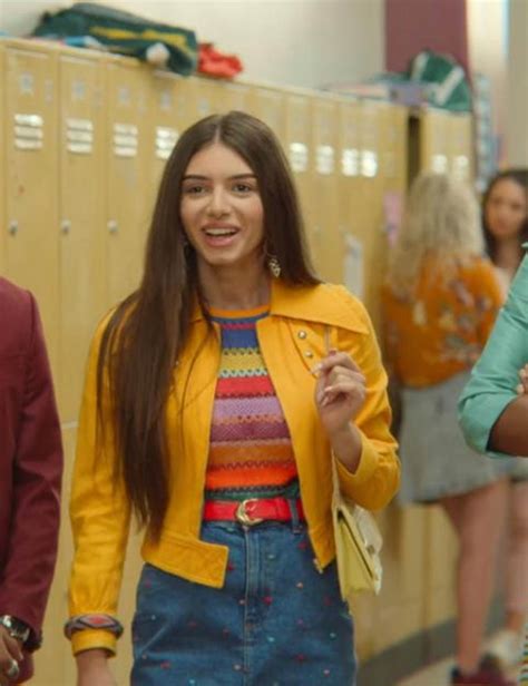 Sex Education Season Ruby Yellow Leather Jacket Hjackets