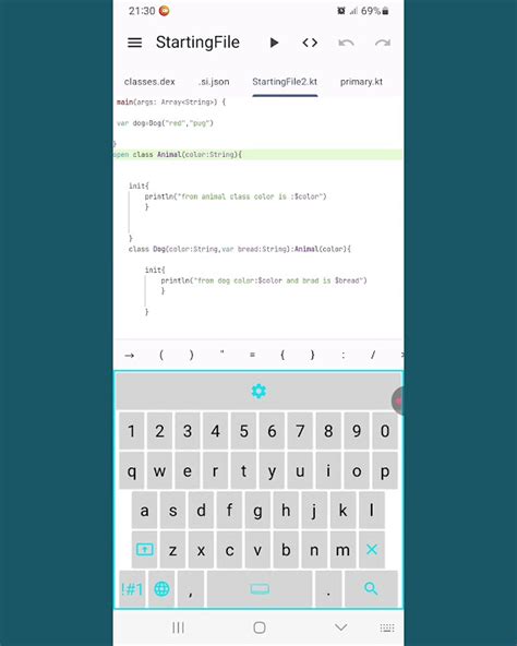 Primary Constructor In Inheritance Kotlin Video 22 Youtube