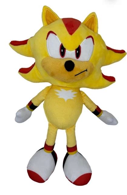 Sonic The Hedgehog Super Shadow Sonic 30cm Plush Toy Uk £16 50