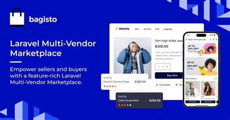 Laravel Ecommerce Multi Vendor Marketplace Bagisto