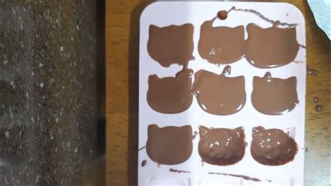 고양이 초콜릿 만들기 Youtube