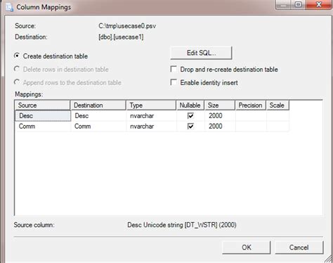 Sql Server 2014 Sql Import Wizard Errors On Importing A Psv File Stack Overflow