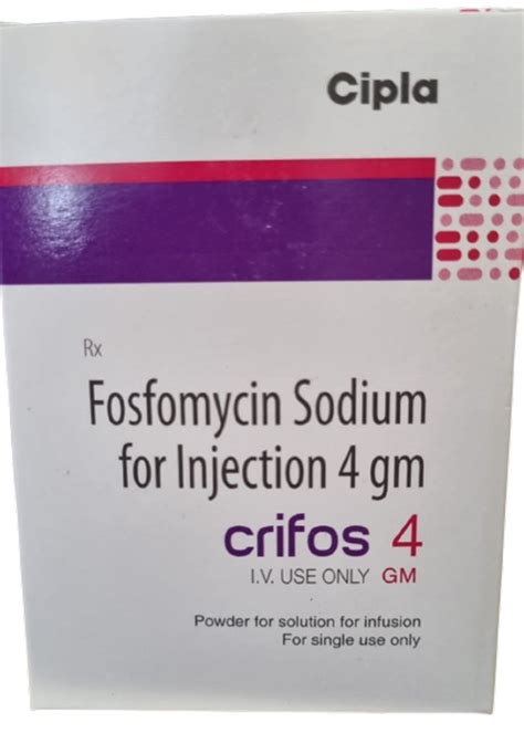 Fosfomycin Sodium Injection In Surat फोस्फोमाइसिन सोडियम इंजेक्शन सूरत Gujarat Fosfomycin
