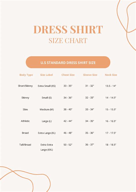Dress Size Chart How To Choose Your Dress Size