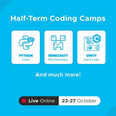 Funtech On Linkedin Octoberhalfterm Camps Codingtech Roblox