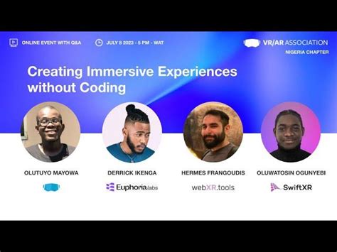 Creating Immersive Experiences Without Coding