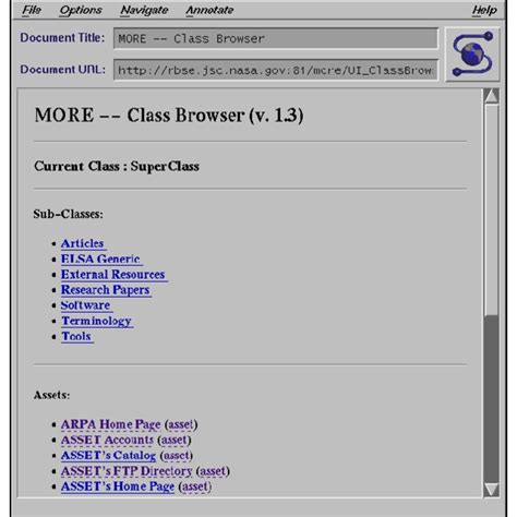 More Class Browser Download Scientific Diagram