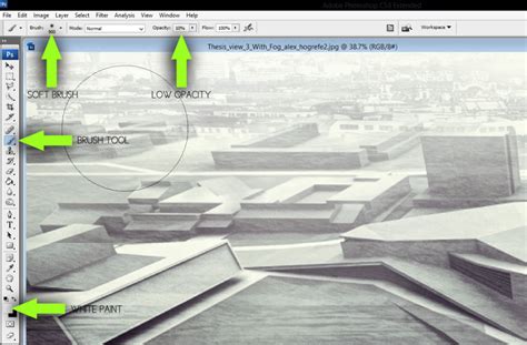 Adding Depth Via Fog Visualizing Architecture