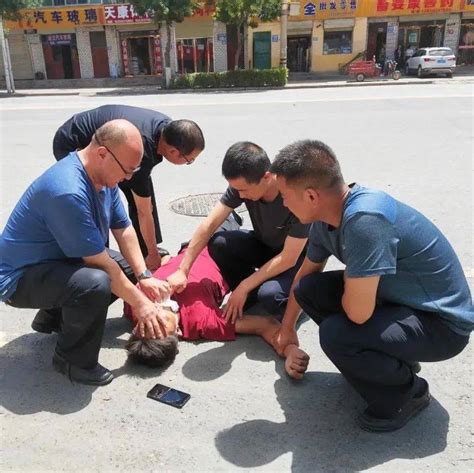 安定公安民警的暖心救助 患者 救护车 张晓娟