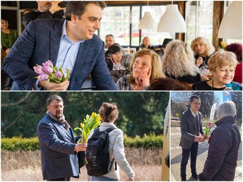 СМЯХ ПеПе тата заляха с китки бодри баби на 8 март Кокорчо първа