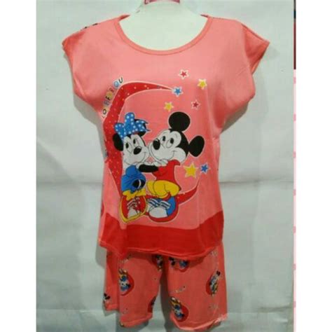 Babydoll Girls Mickey Minnie Cute Mickey Forever Nightgowns Shopee Malaysia