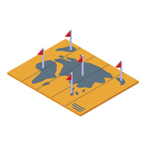 Scouting Map Icon Isometric Vector Scout Desert Map 15886532 Vector Art At Vecteezy