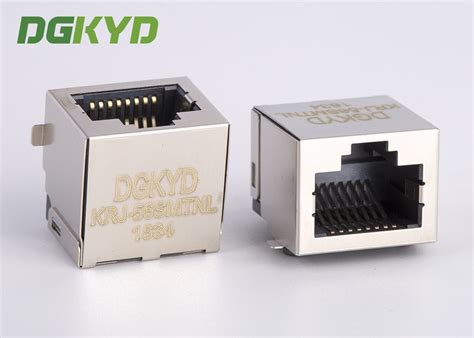 Customized Single Port Pcb Mount Smd Smt Low Profile Rj45 Modular Jack