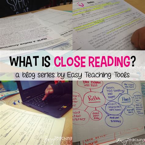 Close Reading Text Dependent Questions Easy Teaching Tools