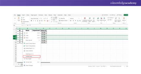 Learn How To Unhide All Rows In Excel In Simple Steps