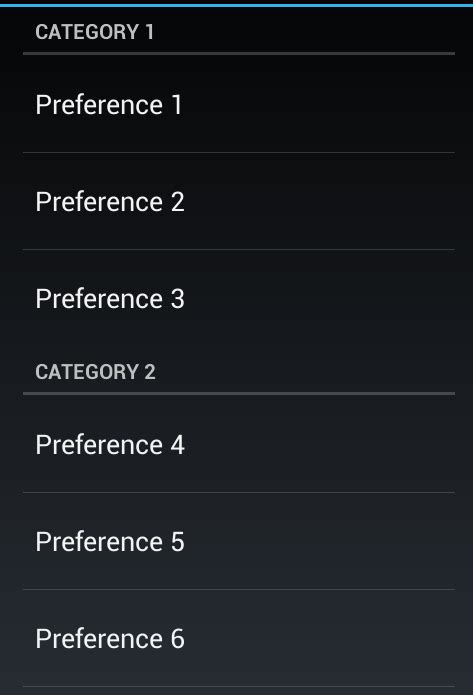 Android Why Do Preferenceactivity And Activity Look Different When Using Same Theme Stack