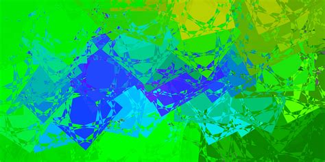 Light Multicolor Vector Template With Triangle Shapes 8340388 Vector Art At Vecteezy