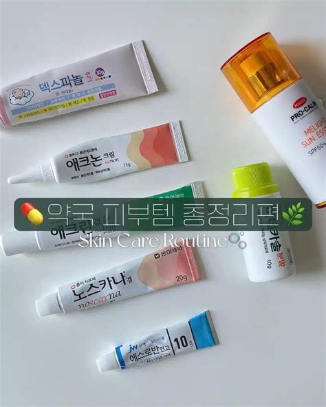 약국 피부관리템 총정리🌟 언니의파우치 커뮤니티