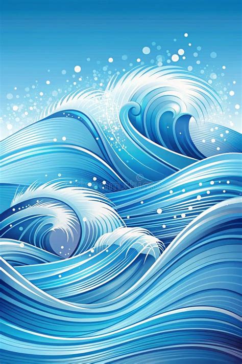 Smooth Curved Vector Wave Pattern In Dynamic Flow Stock Illustration Illustration Of Dynamic