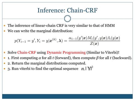 Ppt Conditional Random Fields And Beyond Powerpoint Presentation