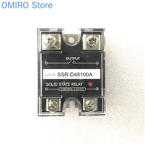 Single Phase Solid State Relay 100a Ssr D48100a Dc Grandado