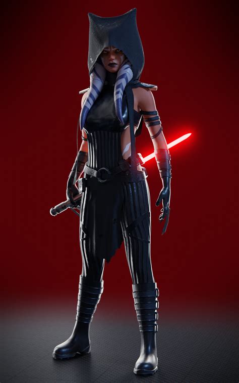 Dark Side Ahsoka By Ruben Degen Scrolller