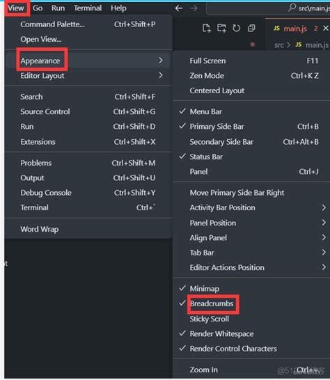 [vscode] 1 在编辑器的标签页下显示文件目录（标签页显示面包屑） 2 在标题栏上显示当前文件的完整路径 51cto博客 vscode左侧如何显示文件夹