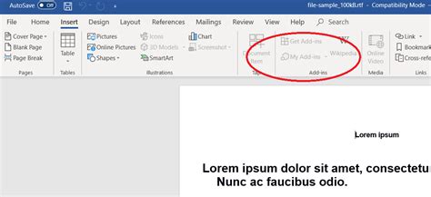 Office Js How To Handle Rtf Doc File In Word Add In Stack Overflow