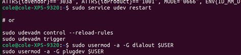 Ubuntu Why Am I Being Told Failed Init Device When I Try To Upload A File To My Stm32 Device